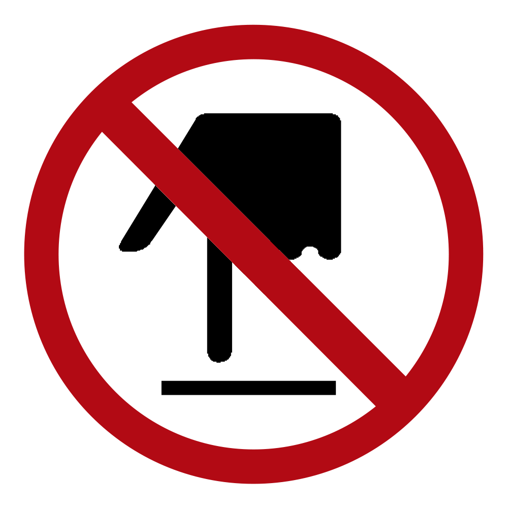 Panneaux et pictogrammes d´interdiction | World Impressions