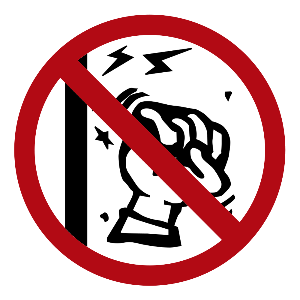 Panneaux et pictogrammes d´interdiction | World Impressions